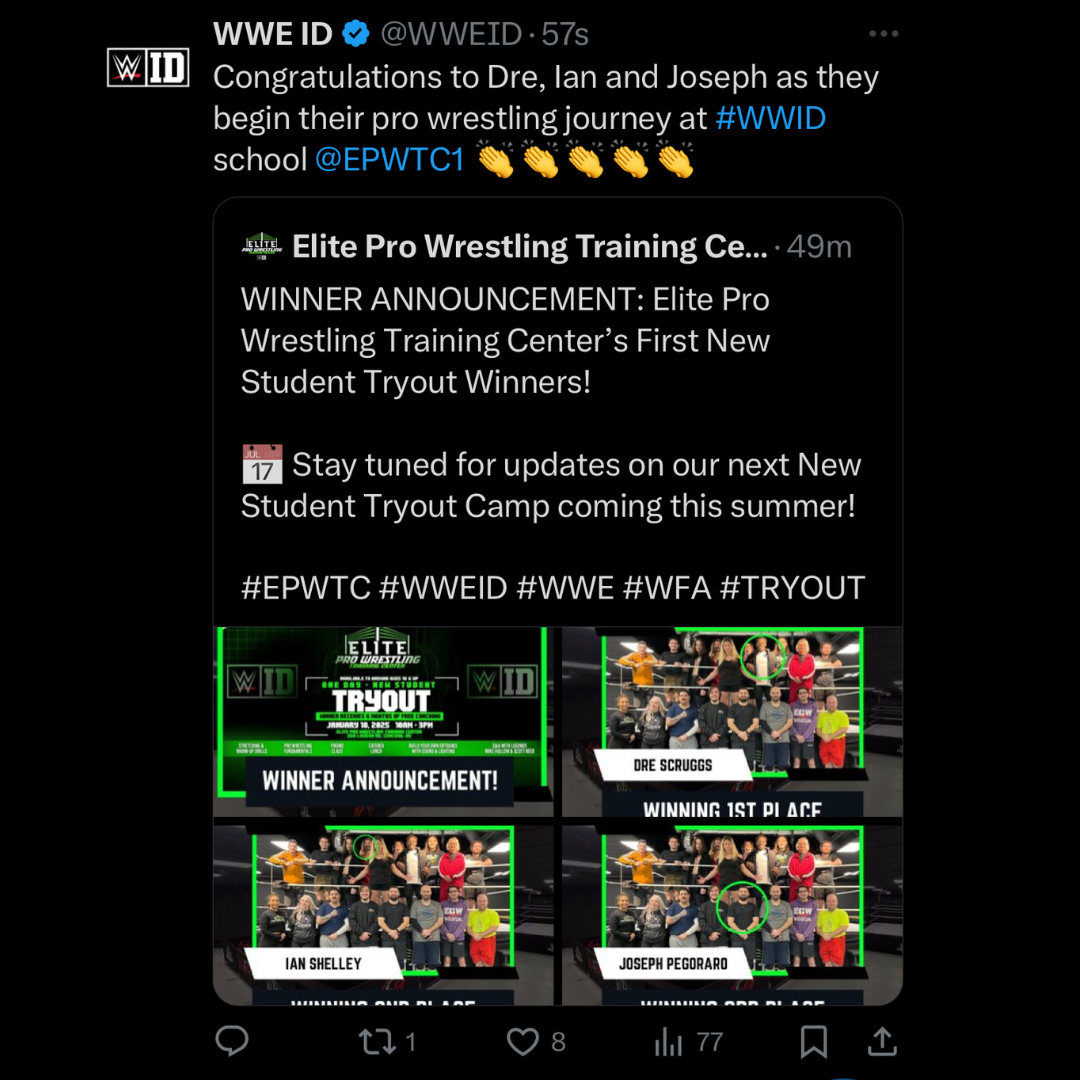 WWE ID - Elite Pro Wrestling Training Center